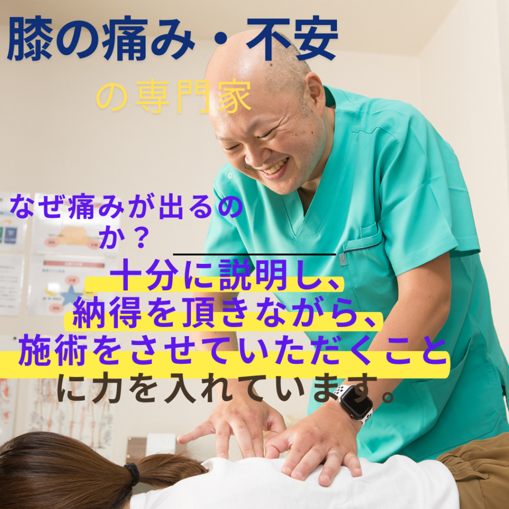 膝の痛みとニーインについて 恵比寿 さくま整体院(接骨院併設)